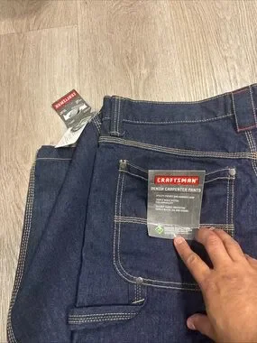 craftsman | Jeans | Craftsman Mens Carpenter Jeans With Teflon Fabric ...